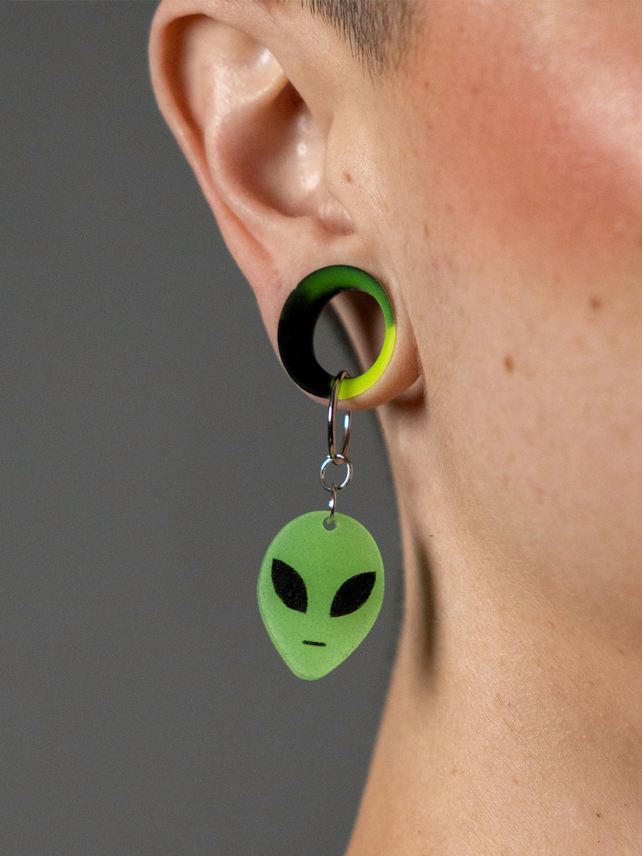 Charm Dangles | Customizable Gauges | Alien Head Jewelry ...